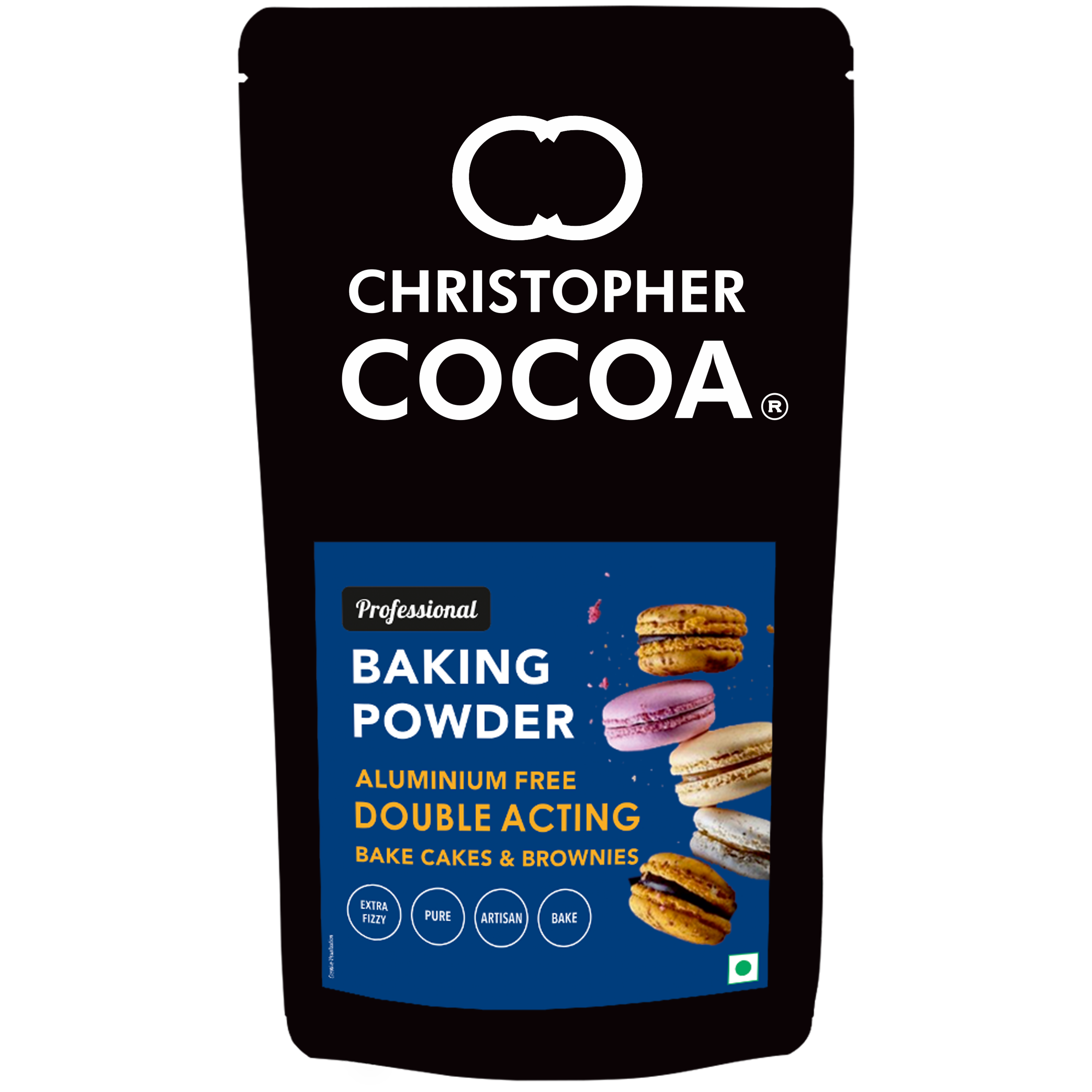 Christopher Cocoa Baking Powder Aluminium Free Double Action 1Kg (Bake ...