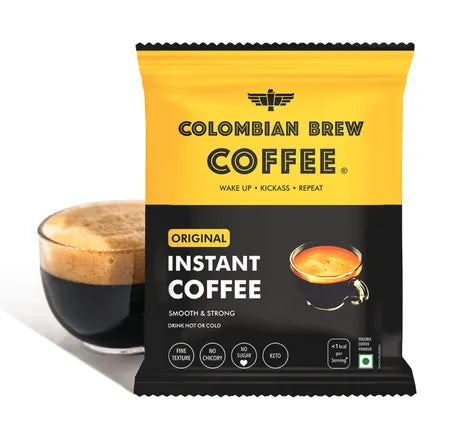 Colombian Brew Original Instant Coffee 45g Pouch – Colombian Brew Coffee